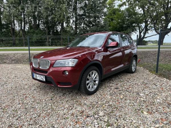Sarkans BMW X3 2011 Cēsis, ar dzinēja tilpumu 3.00 L un nobraukumu 0 tūkst. km par 11000 €, foto 1 vietnē AUTOMOTO.COM.LV