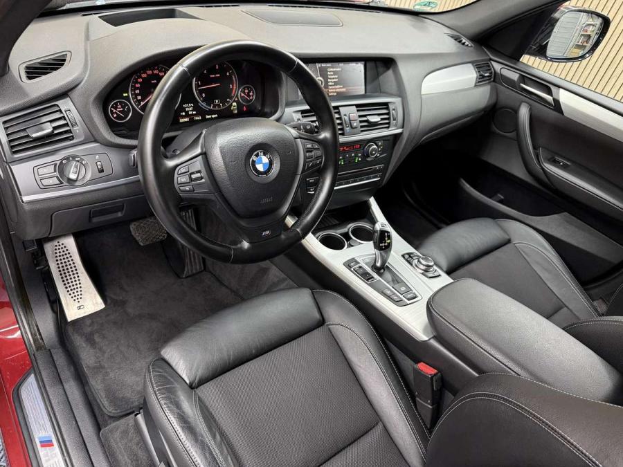 Red BMW X3 2011 in Marijampole, with an engine capacity of 2.99 L and mileage of 223 thousand km for 11000 €, photo 3 on AUTOMOTO.COM.LV