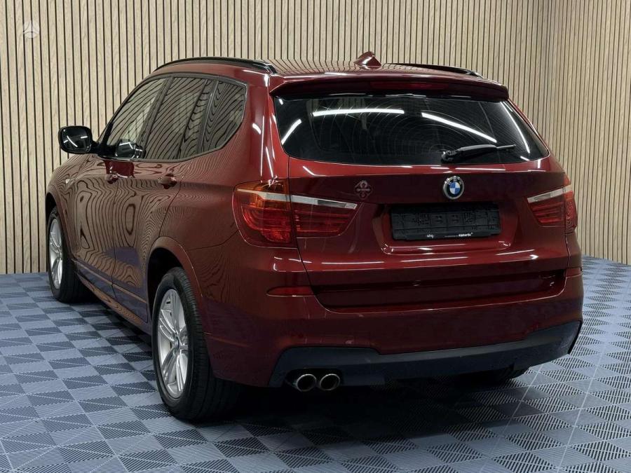 Red BMW X3 2011 in Marijampole, with an engine capacity of 2.99 L and mileage of 223 thousand km for 11000 €, photo 7 on AUTOMOTO.COM.LV