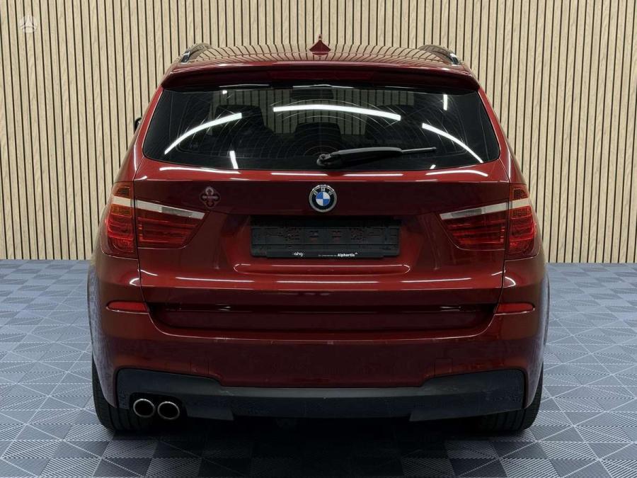 Red BMW X3 2011 in Marijampole, with an engine capacity of 2.99 L and mileage of 223 thousand km for 11000 €, photo 8 on AUTOMOTO.COM.LV