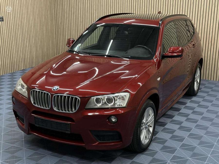 Red BMW X3 2011 in Marijampole, with an engine capacity of 2.99 L and mileage of 223 thousand km for 11000 €, photo 11 on AUTOMOTO.COM.LV