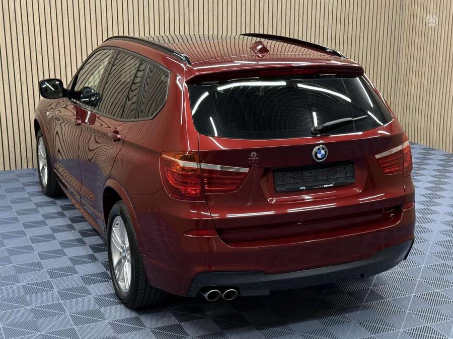 Red BMW X3 2011 in Marijampole, with an engine capacity of 2.99 L and mileage of 223 thousand km for 11000 €, photo 12 on AUTOMOTO.COM.LV