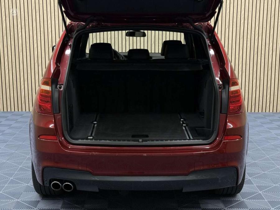 Red BMW X3 2011 in Marijampole, with an engine capacity of 2.99 L and mileage of 223 thousand km for 11000 €, photo 15 on AUTOMOTO.COM.LV