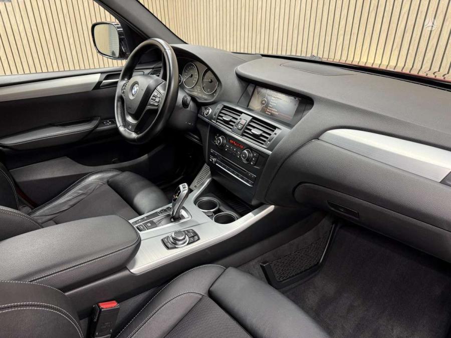 Red BMW X3 2011 in Marijampole, with an engine capacity of 2.99 L and mileage of 223 thousand km for 11000 €, photo 31 on AUTOMOTO.COM.LV
