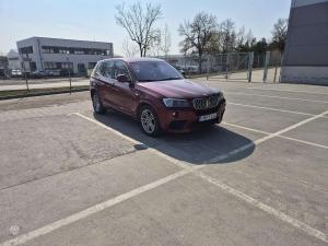 Sarkans BMW X3 2011 Viļņa, ar dzinēja tilpumu 3.00 L un nobraukumu 178 tūkst. km par 5900 €, foto  vietnē AUTOMOTO.COM.LV
