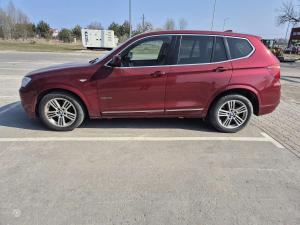 Red BMW X3 2011 in Vilnius, with an engine capacity of 3.00 L and mileage of 178 thousand km for 5900 €, photo 12 on AUTOMOTO.COM.LV