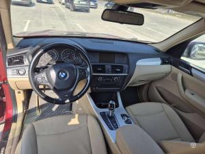 Red BMW X3 2011 in Vilnius, with an engine capacity of 3.00 L and mileage of 178 thousand km for 5900 €, photo 14 on AUTOMOTO.COM.LV