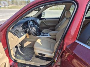 Red BMW X3 2011 in Vilnius, with an engine capacity of 3.00 L and mileage of 178 thousand km for 5900 €, photo 15 on AUTOMOTO.COM.LV