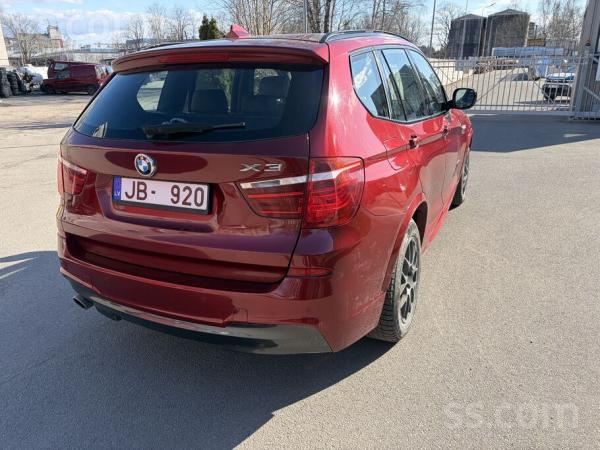 Sarkans BMW X3 2012 Rīga, ar dzinēja tilpumu 2.00 L un nobraukumu 340 tūkst. km par 8400 €, foto 4 vietnē AUTOMOTO.COM.LV