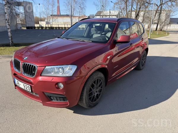 Sarkans BMW X3 2012 Rīga, ar dzinēja tilpumu 2.00 L un nobraukumu 340 tūkst. km par 8400 €, foto 5 vietnē AUTOMOTO.COM.LV