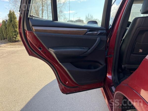 Sarkans BMW X3 2012 Rīga, ar dzinēja tilpumu 2.00 L un nobraukumu 340 tūkst. km par 8400 €, foto 8 vietnē AUTOMOTO.COM.LV