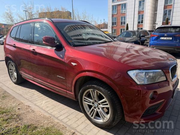 Красный БМВ Х3 2012 в Рига, объемом двигателя 2.00 л и пробегом 235 тыс. км за 11800 €, фото 1 на AUTOMOTO.COM.LV
