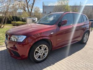 Red BMW X3 2012 in Riga, with an engine capacity of 2.00 L and mileage of 235 thousand km for 11800 €, photo 3 on AUTOMOTO.COM.LV