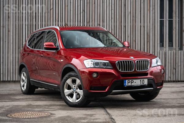 Sarkans BMW X3 2013 Rīga, ar dzinēja tilpumu 2.00 L un nobraukumu 197 tūkst. km par 12300 €, foto 1 vietnē AUTOMOTO.COM.LV