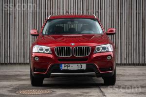 Red BMW X3 2013 in Riga, with an engine capacity of 2.00 L and mileage of 197 thousand km for 12300 €, photo 3 on AUTOMOTO.COM.LV