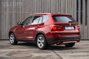 Red BMW X3 2013 in Riga, with an engine capacity of 2.00 L and mileage of 197 thousand km for 12300 €, photo 6 on AUTOMOTO.COM.LV
