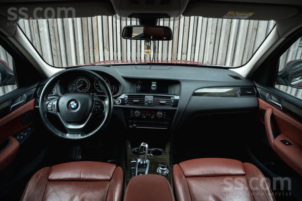 Sarkans BMW X3 2013 Rīga, ar dzinēja tilpumu 2.00 L un nobraukumu 197 tūkst. km par 12300 €, foto 8 vietnē AUTOMOTO.COM.LV