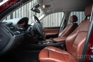 Red BMW X3 2013 in Riga, with an engine capacity of 2.00 L and mileage of 197 thousand km for 12300 €, photo 10 on AUTOMOTO.COM.LV