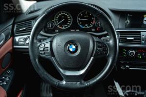 Red BMW X3 2013 in Riga, with an engine capacity of 2.00 L and mileage of 197 thousand km for 12300 €, photo 11 on AUTOMOTO.COM.LV