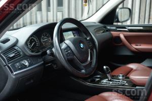 Red BMW X3 2013 in Riga, with an engine capacity of 2.00 L and mileage of 197 thousand km for 12300 €, photo 14 on AUTOMOTO.COM.LV