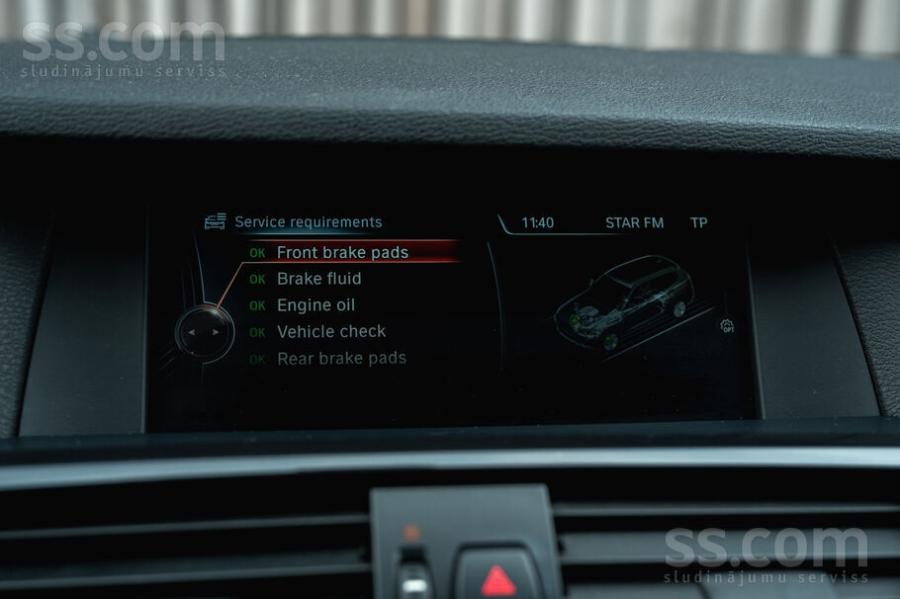 Red BMW X3 2013 in Riga, with an engine capacity of 2.00 L and mileage of 197 thousand km for 12300 €, photo 23 on AUTOMOTO.COM.LV