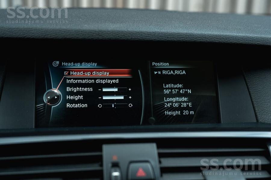 Red BMW X3 2013 in Riga, with an engine capacity of 2.00 L and mileage of 197 thousand km for 12300 €, photo 24 on AUTOMOTO.COM.LV