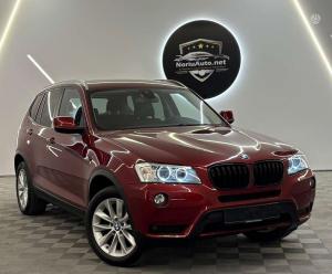 Red BMW X3 2013 in Marijampole, with an engine capacity of 2.99 L and mileage of 303 thousand km for 10450 €, photo  on AUTOMOTO.COM.LV