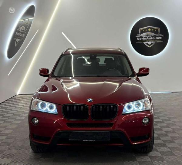 Sarkans BMW X3 2013 Marijampole, ar dzinēja tilpumu 2.99 L un nobraukumu 303 tūkst. km par 10450 €, foto 6 vietnē AUTOMOTO.COM.LV