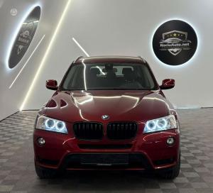 Red BMW X3 2013 in Marijampole, with an engine capacity of 2.99 L and mileage of 303 thousand km for 10450 €, photo 7 on AUTOMOTO.COM.LV