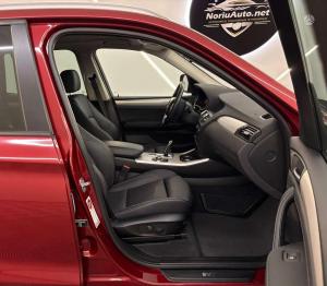 Red BMW X3 2013 in Marijampole, with an engine capacity of 2.99 L and mileage of 303 thousand km for 10450 €, photo 19 on AUTOMOTO.COM.LV