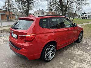 Sarkans BMW X3 2015 Šauļi, ar dzinēja tilpumu 2.99 L un nobraukumu 289 tūkst. km par 17000 €, foto 3 vietnē AUTOMOTO.COM.LV