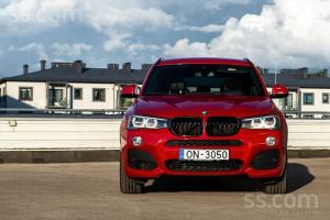 Sarkans BMW X3 2015 Jūrmala, ar dzinēja tilpumu 3.00 L un nobraukumu 139 tūkst. km par 16900 €, foto 8 vietnē AUTOMOTO.COM.LV