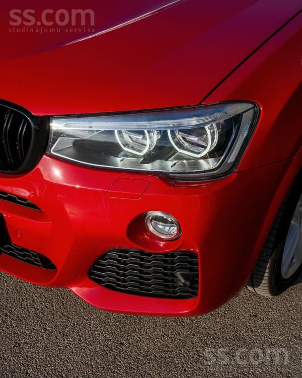 Sarkans BMW X3 2015 Jūrmala, ar dzinēja tilpumu 3.00 L un nobraukumu 139 tūkst. km par 16900 €, foto 8 vietnē AUTOMOTO.COM.LV
