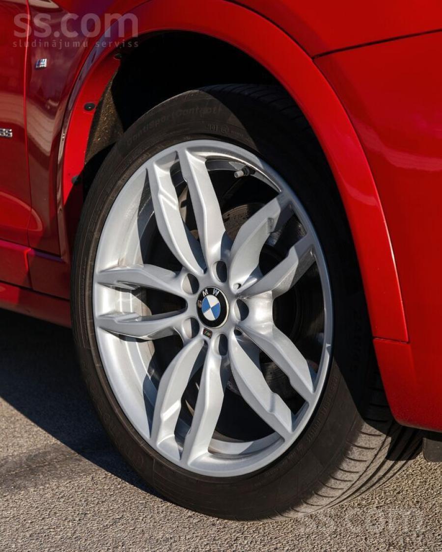 Sarkans BMW X3 2015 Jūrmala, ar dzinēja tilpumu 3.00 L un nobraukumu 139 tūkst. km par 16900 €, foto 10 vietnē AUTOMOTO.COM.LV