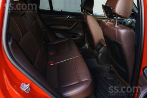 Sarkans BMW X3 2015 Jūrmala, ar dzinēja tilpumu 3.00 L un nobraukumu 139 tūkst. km par 16900 €, foto 15 vietnē AUTOMOTO.COM.LV