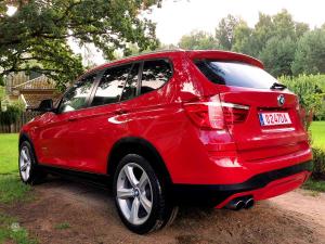 Sarkans BMW X3 2017 Šauļi, ar dzinēja tilpumu 2.00 L un nobraukumu 138 tūkst. km par 11999 €, foto 4 vietnē AUTOMOTO.COM.LV