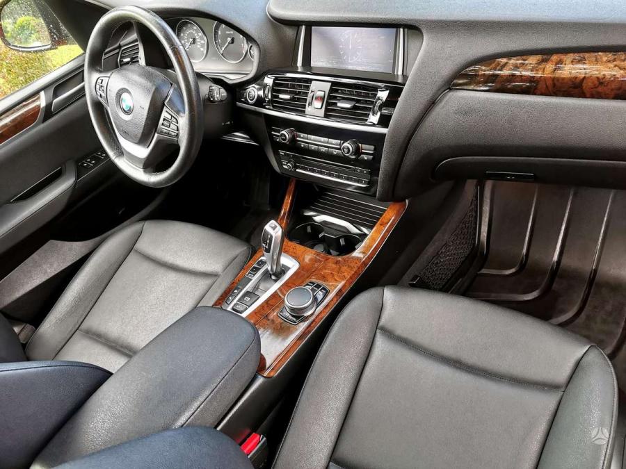 Sarkans BMW X3 2017 Šauļi, ar dzinēja tilpumu 2.00 L un nobraukumu 138 tūkst. km par 11999 €, foto 9 vietnē AUTOMOTO.COM.LV