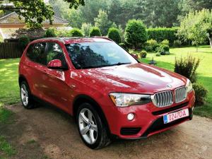 Red BMW X3 2017 in Siauliai, with an engine capacity of 2.00 L and mileage of 138 thousand km for 11999 €, photo 32 on AUTOMOTO.COM.LV