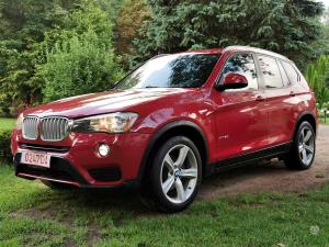 Red BMW X3 2017 in Siauliai, with an engine capacity of 2.00 L and mileage of 138 thousand km for 11999 €, photo 35 on AUTOMOTO.COM.LV