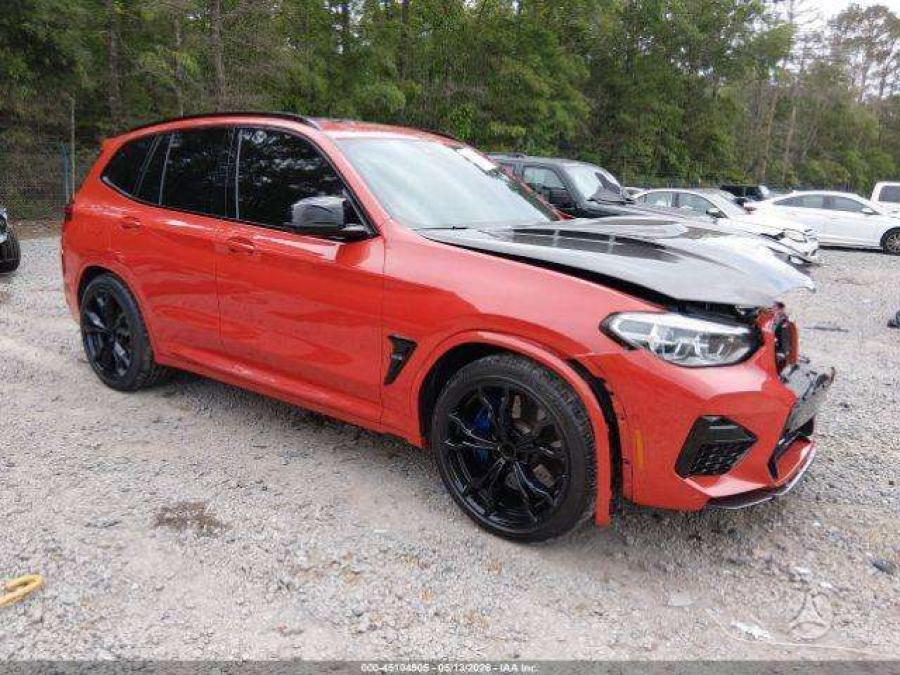 Red BMW X3 2020 in Klaipeda, with an engine capacity of 0.30 L and mileage of 93 thousand km for 16000 €, photo 4 on AUTOMOTO.COM.LV