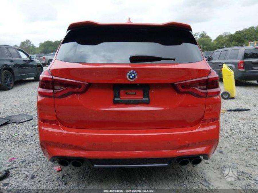Red BMW X3 2020 in Klaipeda, with an engine capacity of 0.30 L and mileage of 93 thousand km for 16000 €, photo 5 on AUTOMOTO.COM.LV