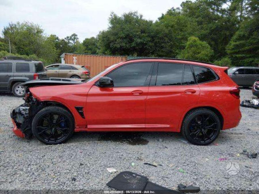 Red BMW X3 2020 in Klaipeda, with an engine capacity of 0.30 L and mileage of 93 thousand km for 16000 €, photo 7 on AUTOMOTO.COM.LV