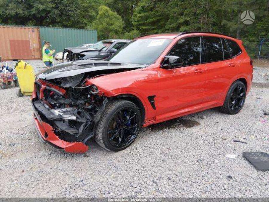 Red BMW X3 2020 in Klaipeda, with an engine capacity of 0.30 L and mileage of 93 thousand km for 16000 €, photo 9 on AUTOMOTO.COM.LV