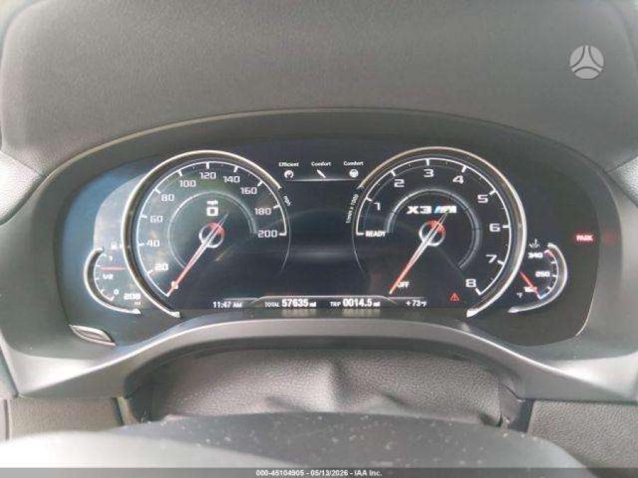 Red BMW X3 2020 in Klaipeda, with an engine capacity of 0.30 L and mileage of 93 thousand km for 16000 €, photo 15 on AUTOMOTO.COM.LV