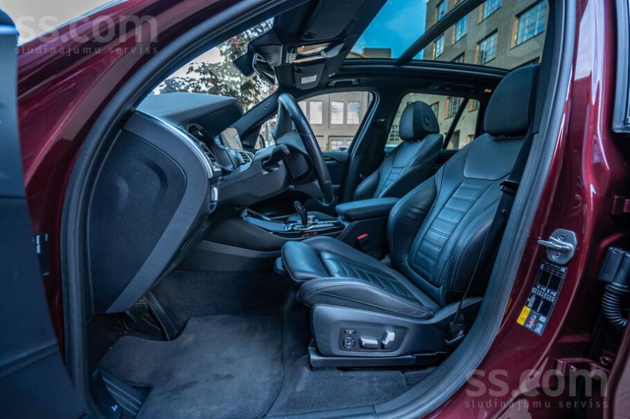 Sarkans BMW X3 2021 Rīga, ar dzinēja tilpumu 3.00 L un nobraukumu 95 tūkst. km par 30900 €, foto 18 vietnē AUTOMOTO.COM.LV