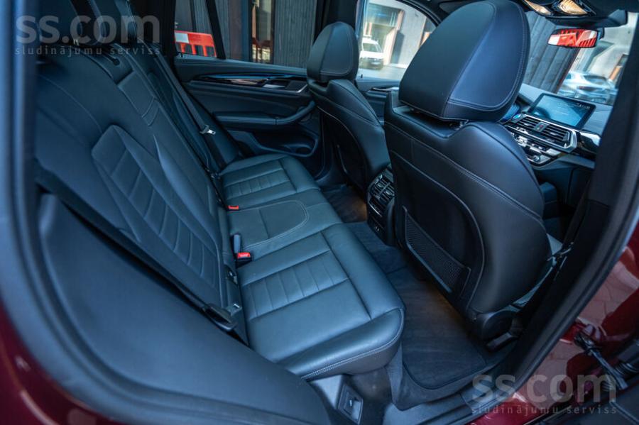 Sarkans BMW X3 2021 Rīga, ar dzinēja tilpumu 3.00 L un nobraukumu 95 tūkst. km par 30900 €, foto 19 vietnē AUTOMOTO.COM.LV