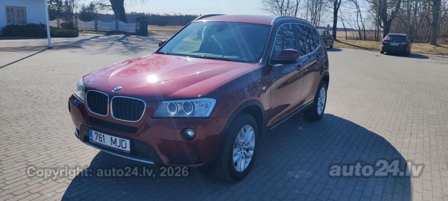 Sarkans BMW X3 2013 Jehvi, ar dzinēja tilpumu 2.00 L un nobraukumu 139 tūkst. km par 12500 €, foto 1 vietnē AUTOMOTO.COM.LV