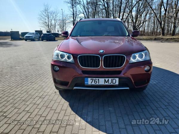 Red BMW X3 2013 in Johvi, with an engine capacity of 2.00 L and mileage of 139 thousand km for 12500 €, photo 2 on AUTOMOTO.COM.LV