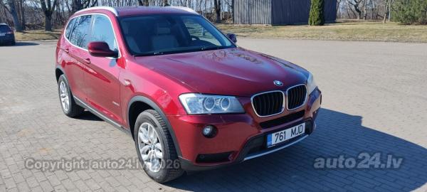 Red BMW X3 2013 in Johvi, with an engine capacity of 2.00 L and mileage of 139 thousand km for 12500 €, photo 3 on AUTOMOTO.COM.LV