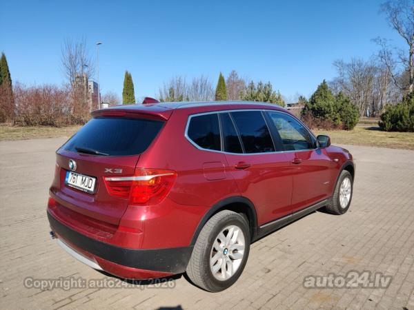 Red BMW X3 2013 in Johvi, with an engine capacity of 2.00 L and mileage of 139 thousand km for 12500 €, photo 5 on AUTOMOTO.COM.LV